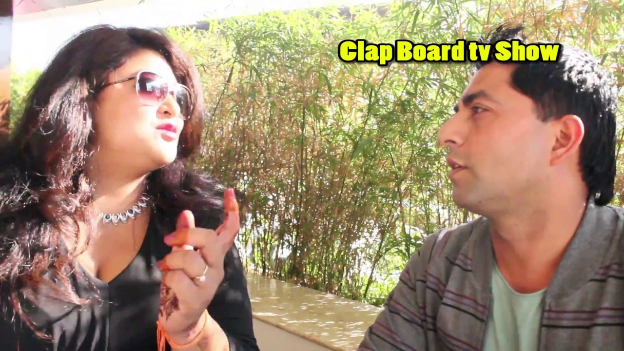 Popular Actress Jal Shah Interview with Rajan Ghimire, Clap Board TV ...