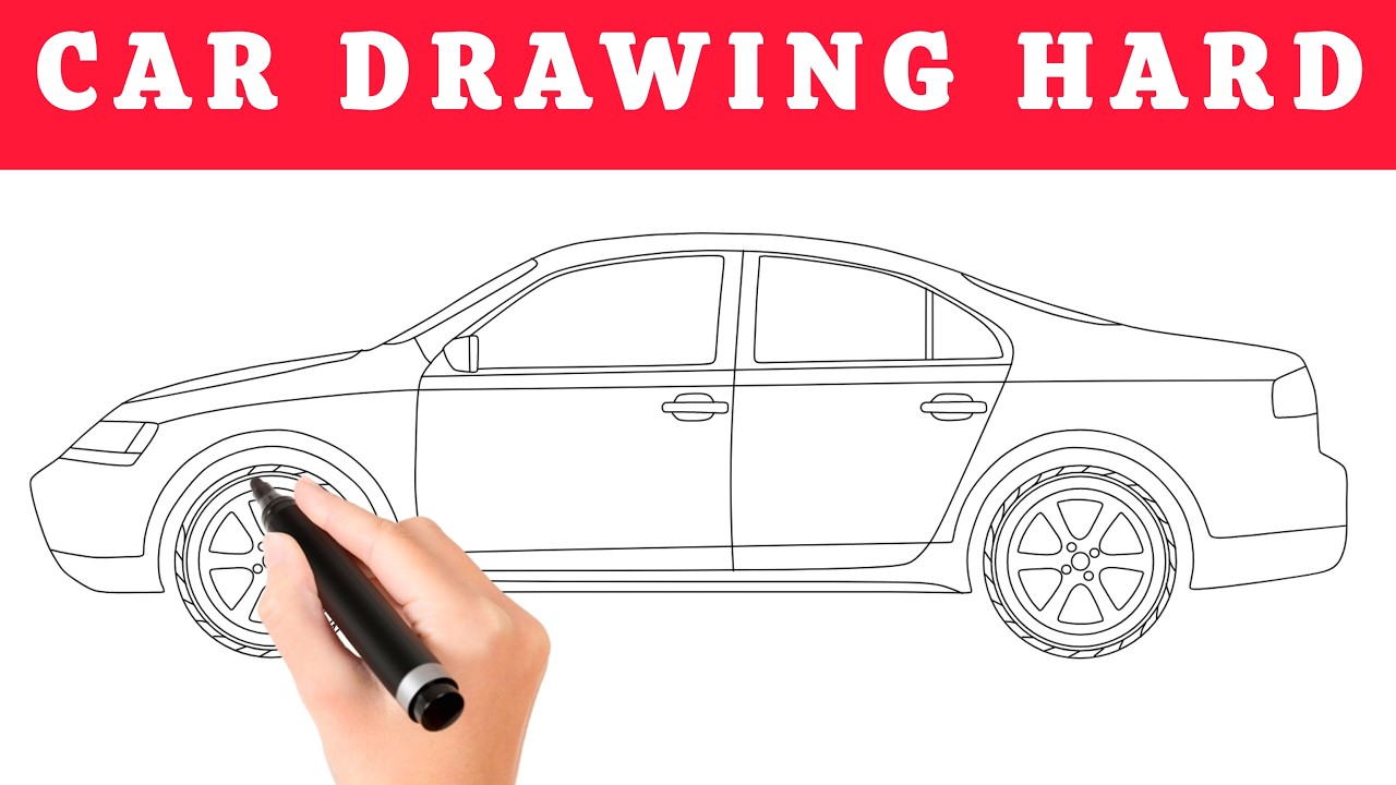 2025 How To Draw Car By Ashish Samrat Craft, Drawing, Draw, Car , 2 ...