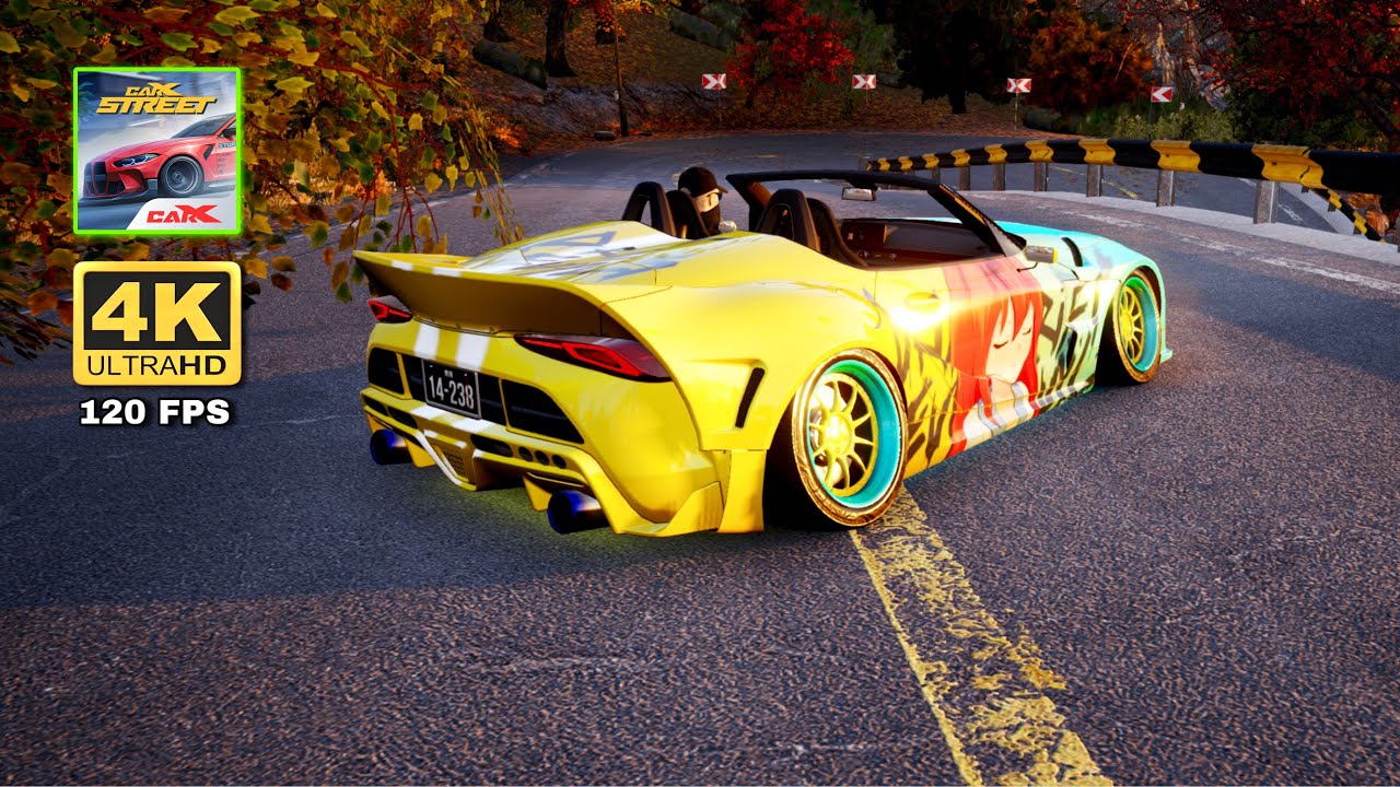 Supra S90C - Carx street Gameplay | 4K 120FPS graphics | Tunning ...