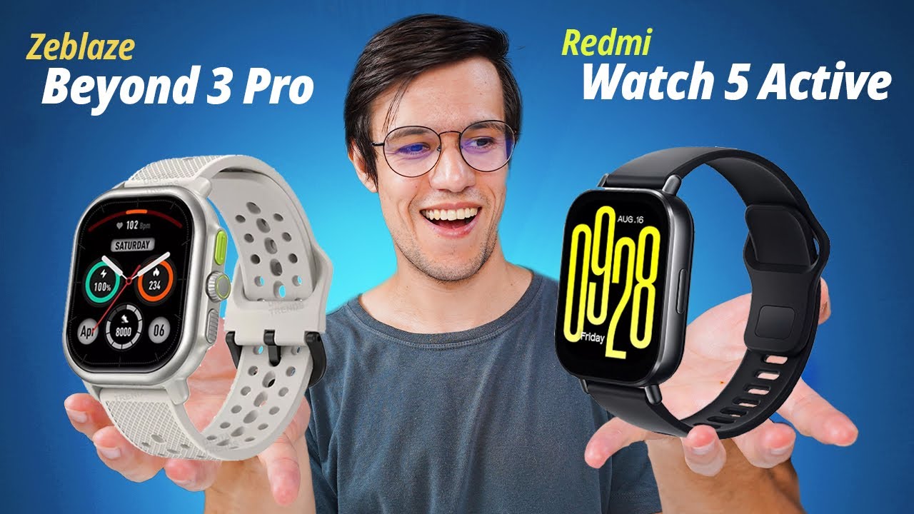 Redmi Watch 5 Active vs Zeblaze Beyond 3 Pro - Qual é o Melhor ...