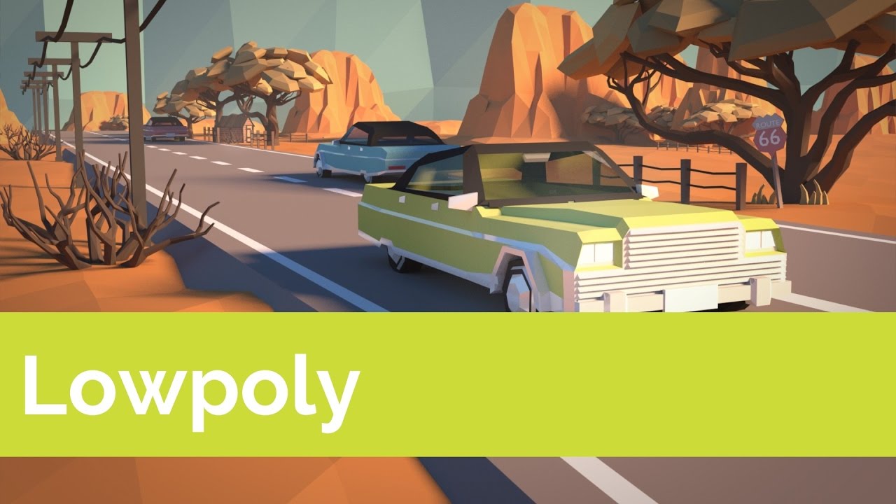 Lowpoly [Tutorial] - YouTube