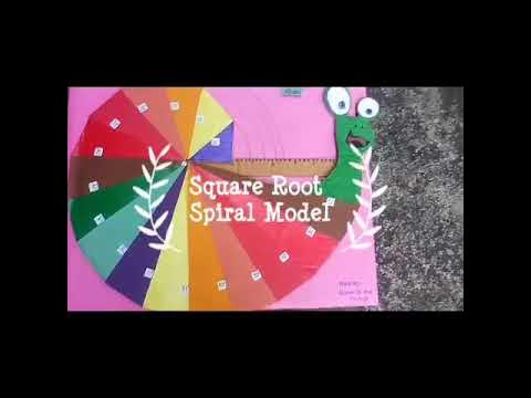 Square root spiral working model - YouTube