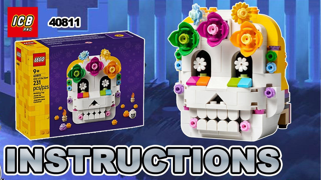 LEGO Altar of the Dead 40811 – 4K Build Instructions Slideshow - YouTube