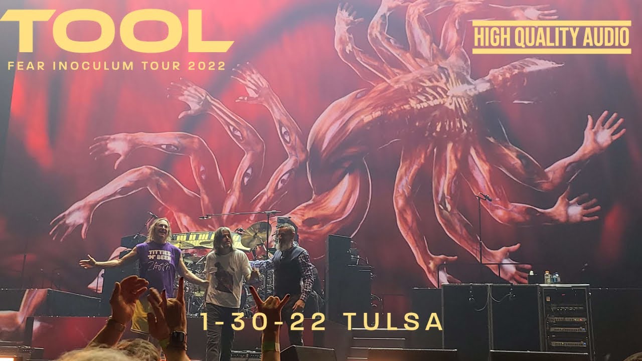 TOOL Live In Tulsa HQ AUDIO ONLY 1-30-22 - YouTube