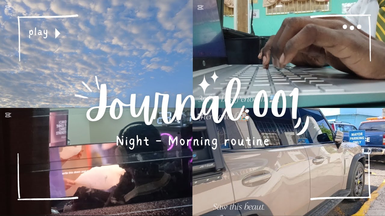 Journal: 001: (REALISTIC) Sunday Night and Monday Morning Routine ...