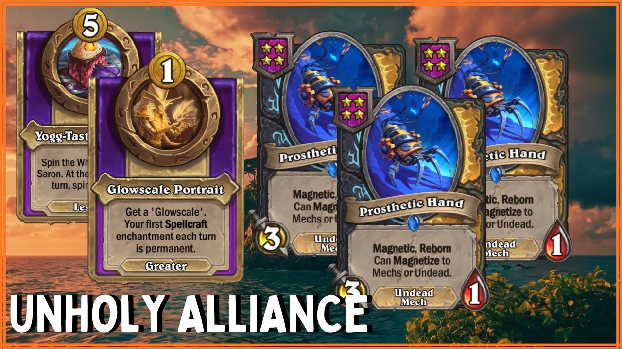 DIVINE SHIELD REBORN UNDEAD ARMY - CURATOR [Hearthstone Battlegrounds ...