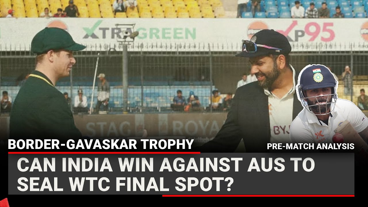 Border-Gavaskar Trophy: Can India win against Aus to seal WTC final spot? | Pre-match analysis ...