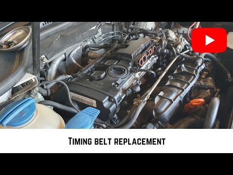 MK5 GTI BWA Timing Belt Replacement - YouTube