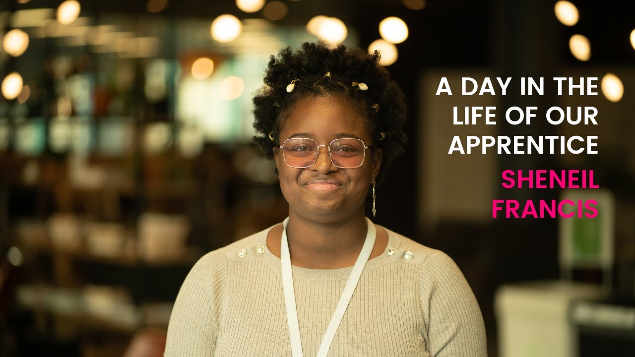 A Day in the Life of our Apprentice - Sheneil Francis - YouTube