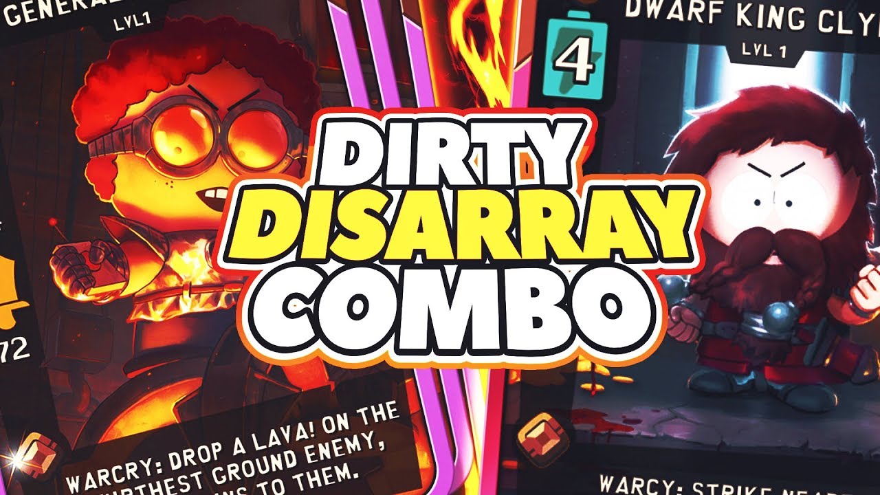 DIRTY GENERAL DISARRAY COMBO! | South Park: Phone Destroyer - YouTube