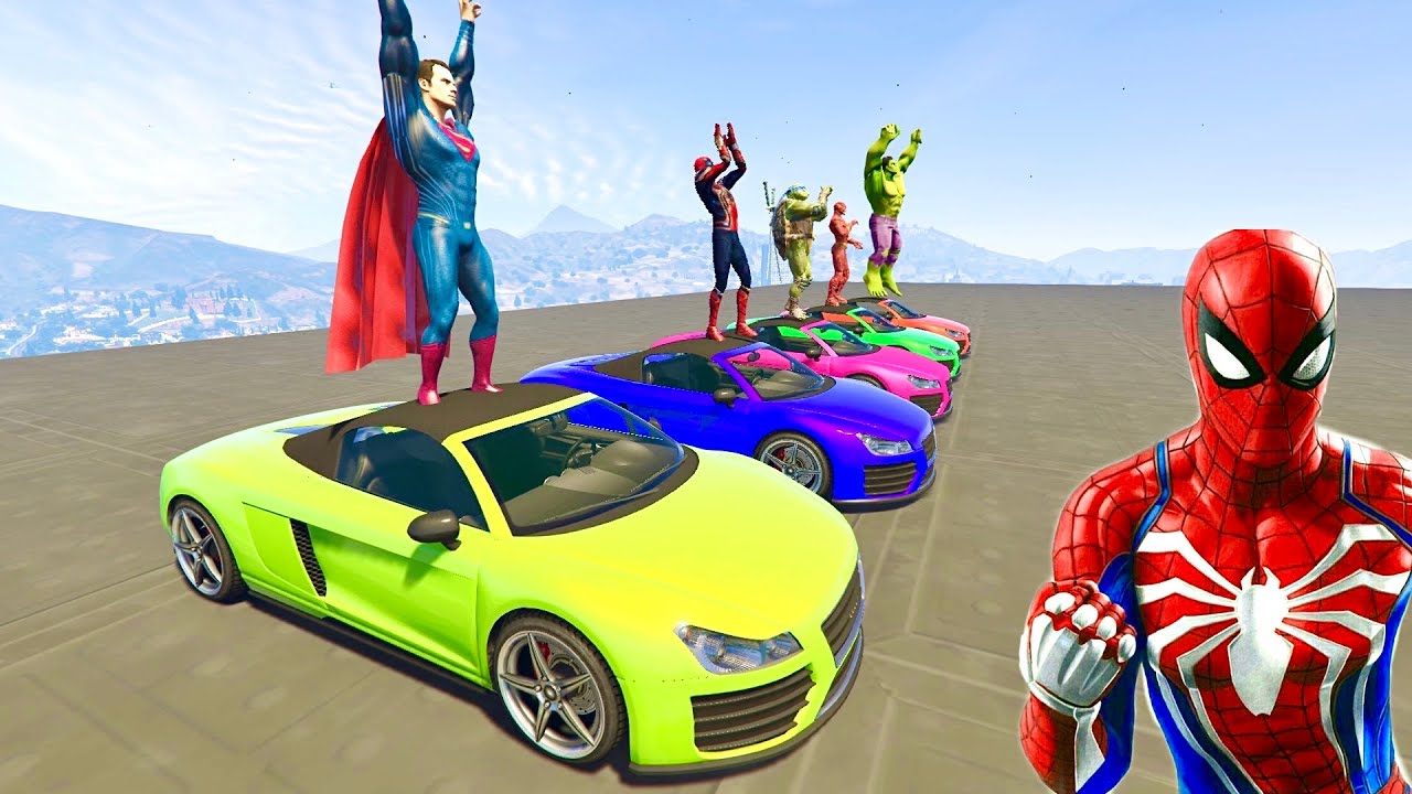 Super Sports Cars on Glass Sliders 3D Animated Gameplay Videos #06 ...