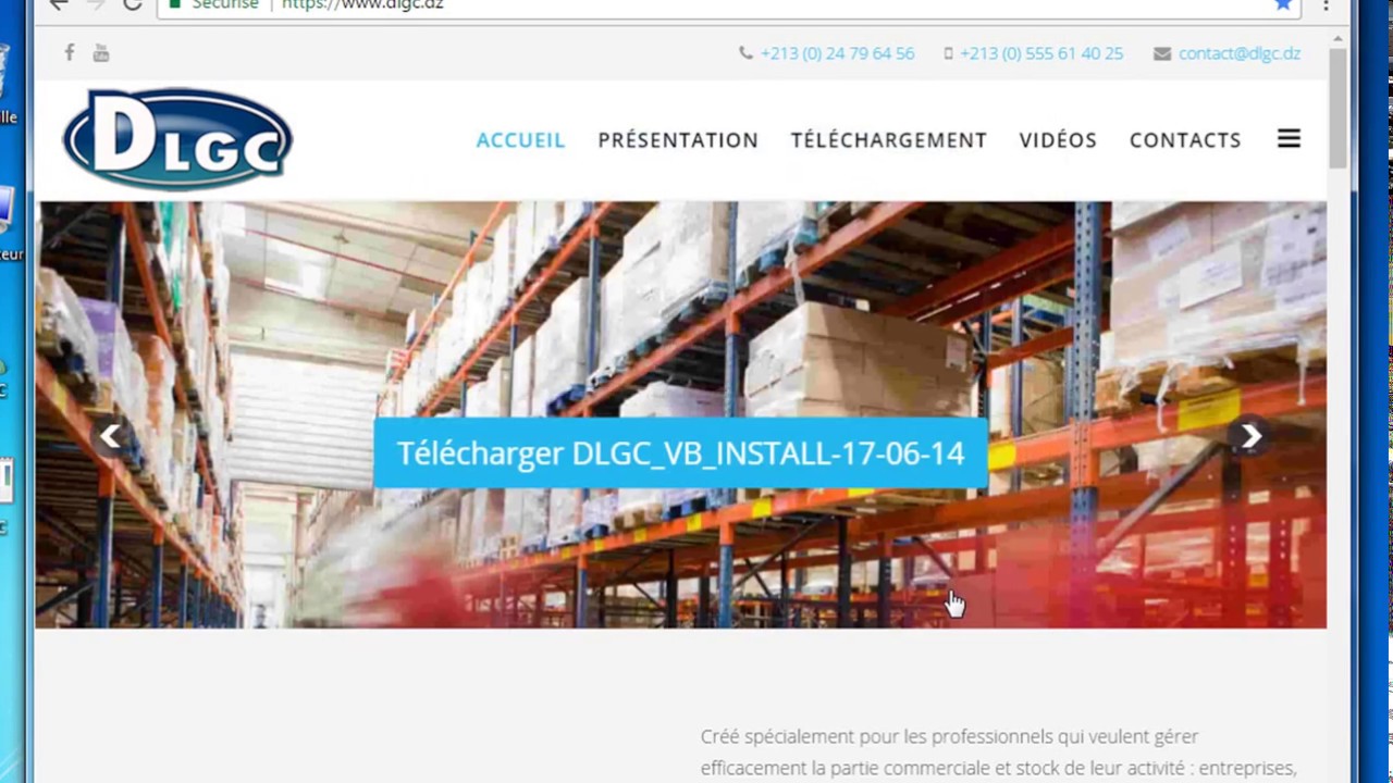 Téléchargement et installation DLGC - YouTube