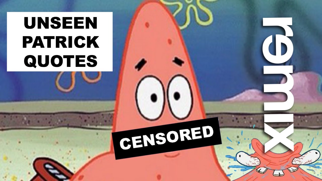 Famous Patrick Star Quotes The Best, Funny & Famous Patrick Star