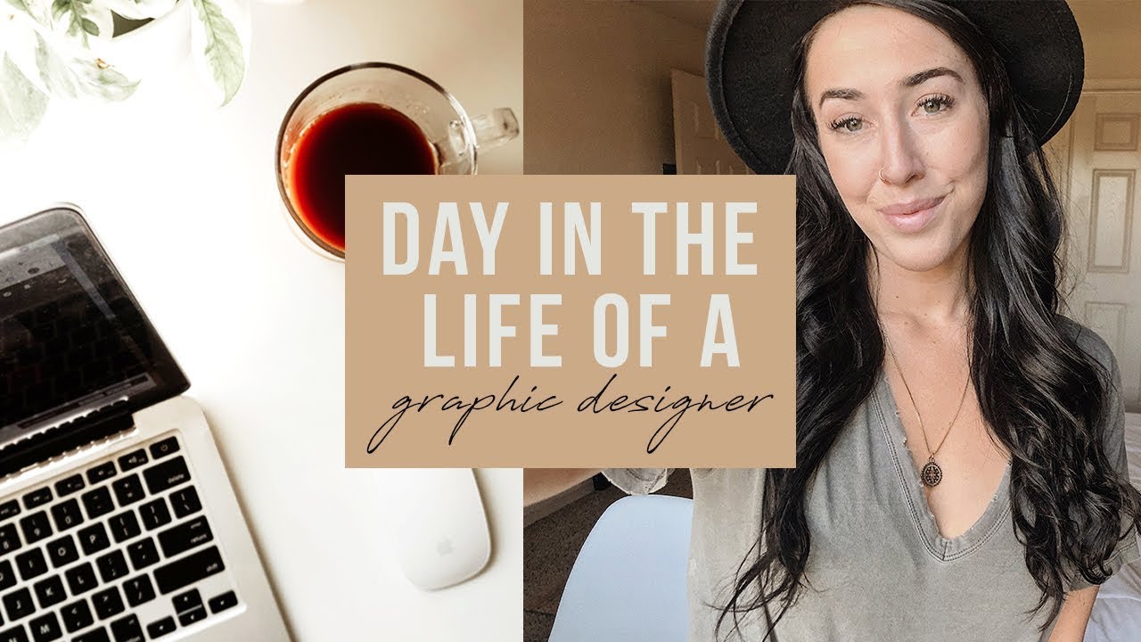 A DAY IN THE LIFE OF A GRAPHIC DESIGNER | Weekly Vlog - YouTube