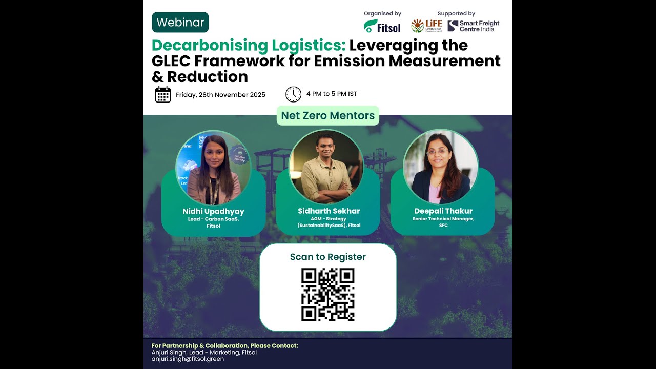 Decarbonising Logistics: How the GLEC Framework Enables Accurate ...