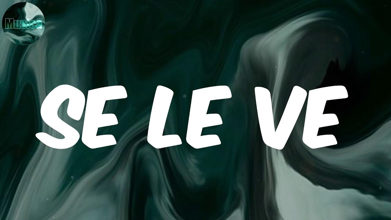 Se Le Ve - Sech (Lyrics/Letra) - YouTube