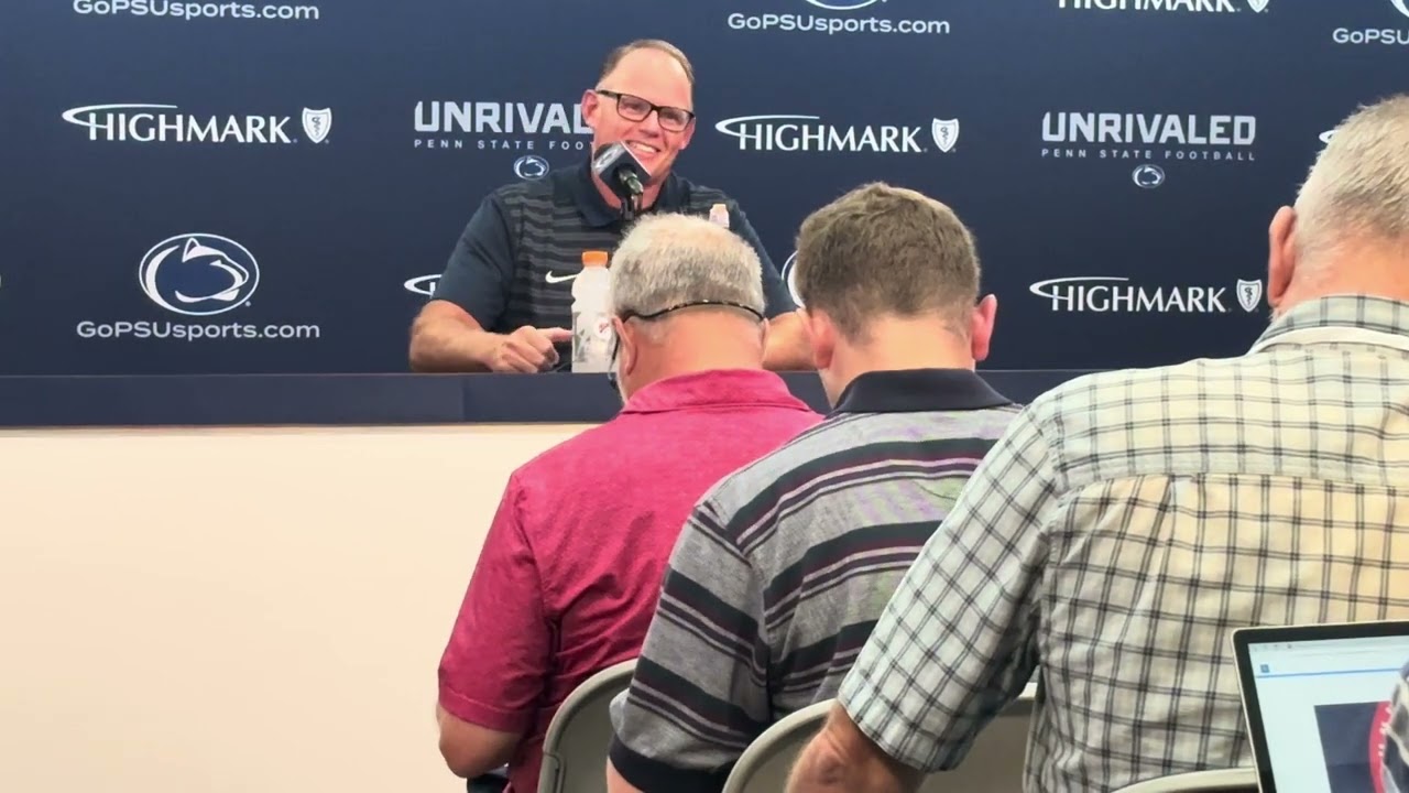 Penn State Defensive Coordinator Tom Allen - 2024 Penn State Football ...
