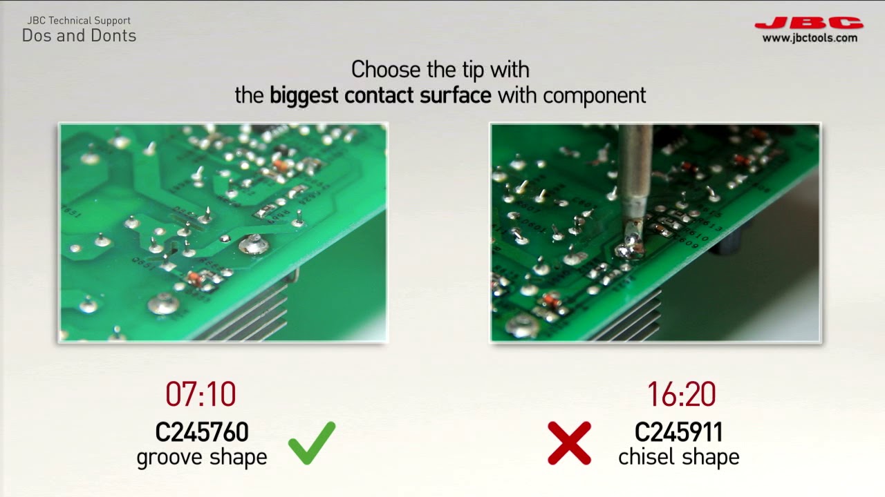 Dos & Donts JBC tips - YouTube
