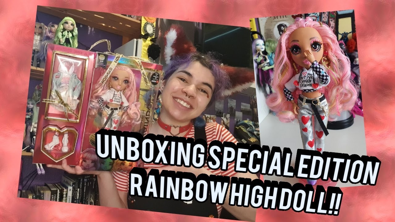 Unboxing Special Edition Rainbow High Kia Heart Doll!! - YouTube