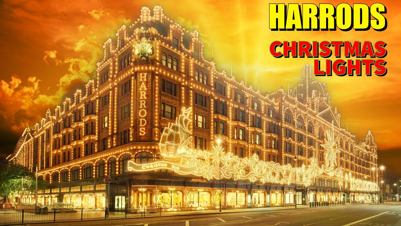 Inside Harrods At Christmas 2022 - Christian Dior Window Display ...
