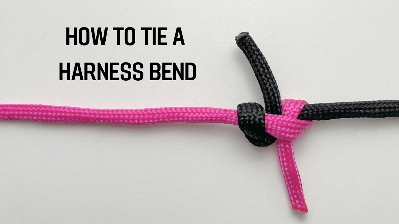 How to tie a Harness bend - YouTube