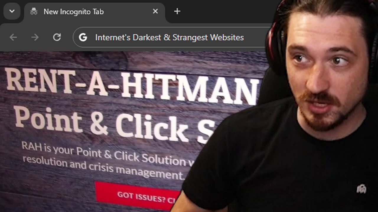 Watching The Internet's Darkest & Strangest Websites - YouTube