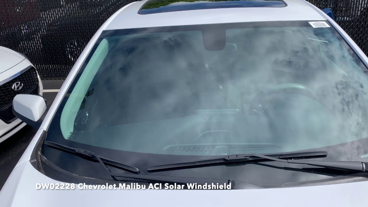 DW02228 Chevrolet Malibu ACI Solar Windshield - YouTube