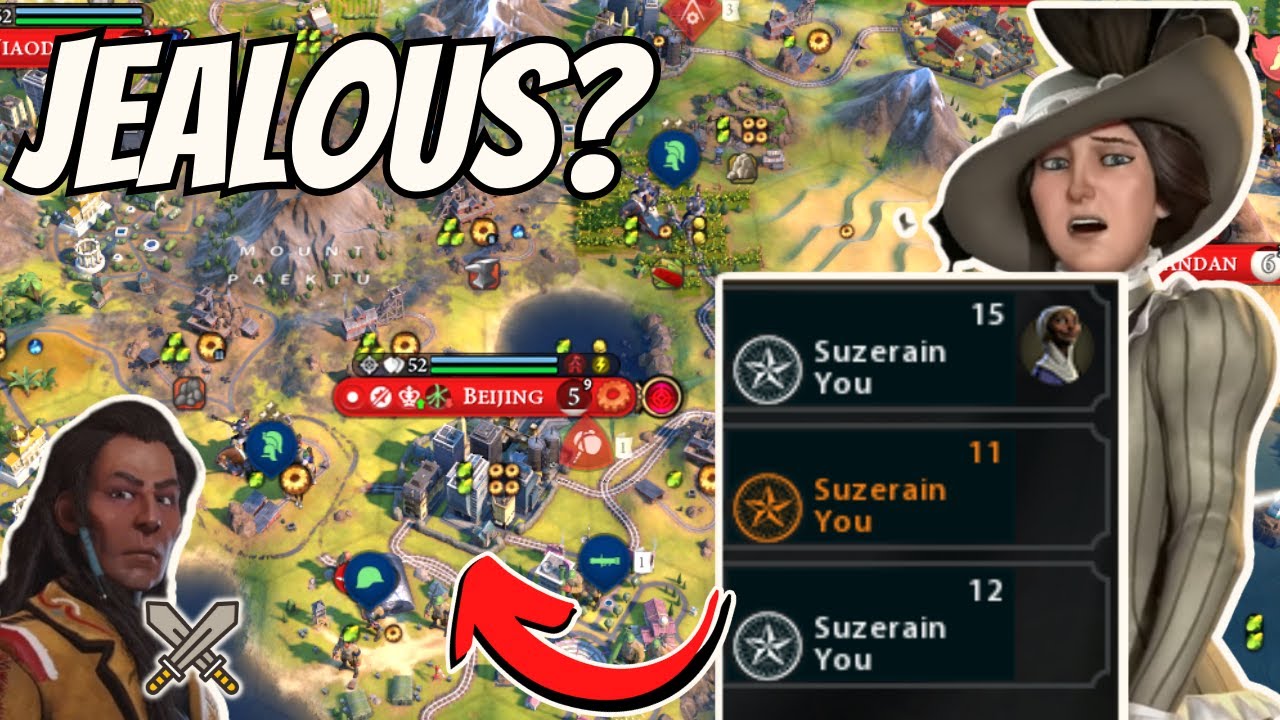 My huge influence has got me HATERS! Civ 6 Victoria Age of Steam EP 11 ...
