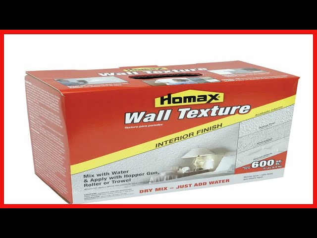 How To Mix Homax Ceiling Texture | Shelly Lighting