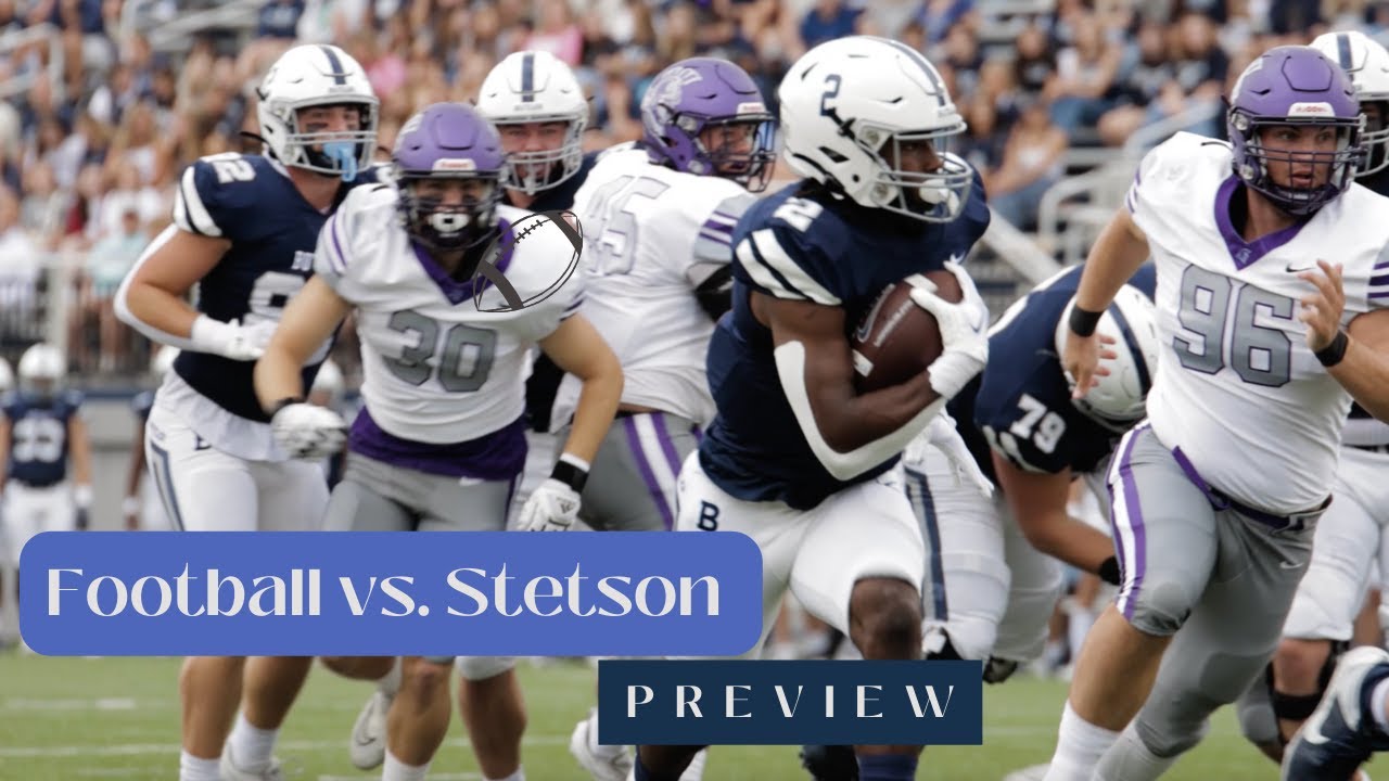 Butler Football vs. Stetson Preview - YouTube