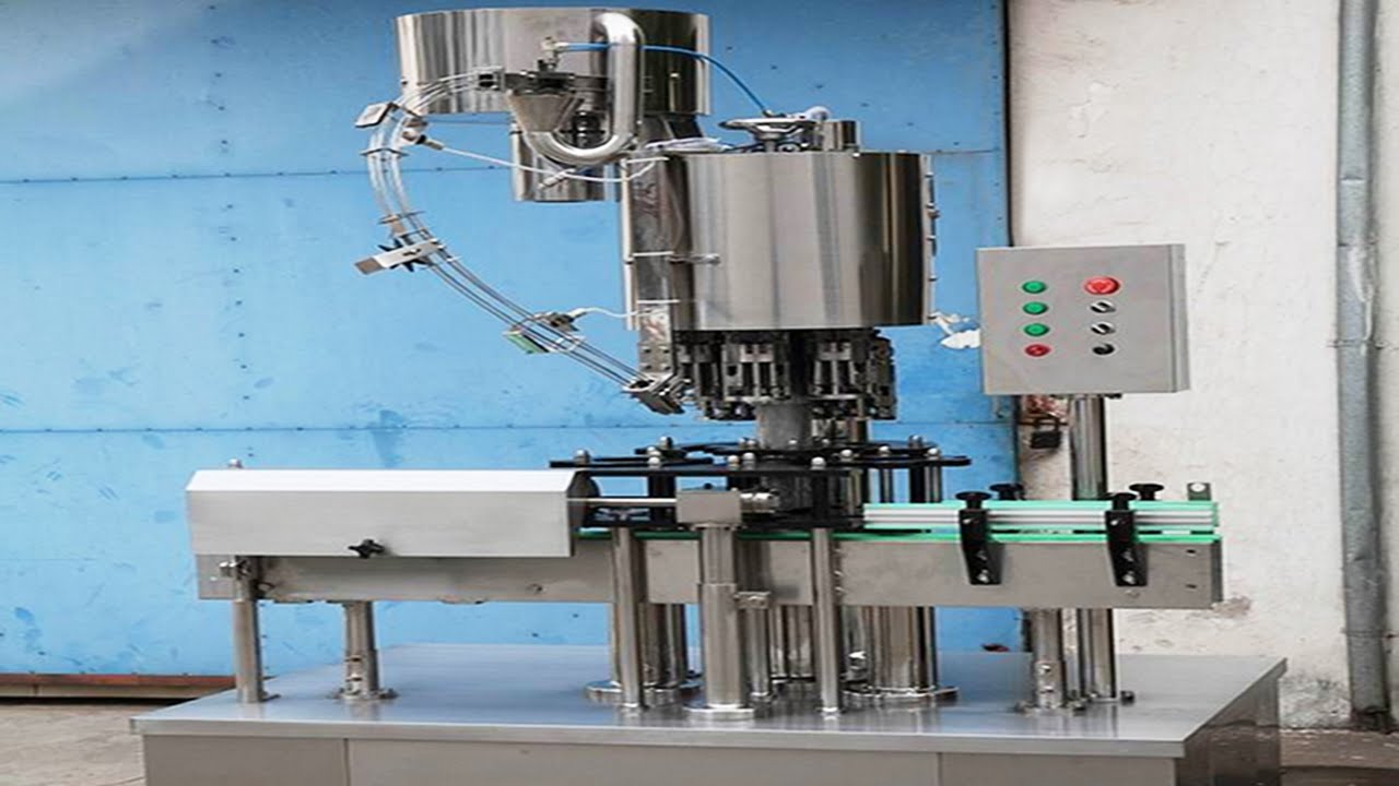 screw capping machine rotary screw caps capper equipment automatic ...
