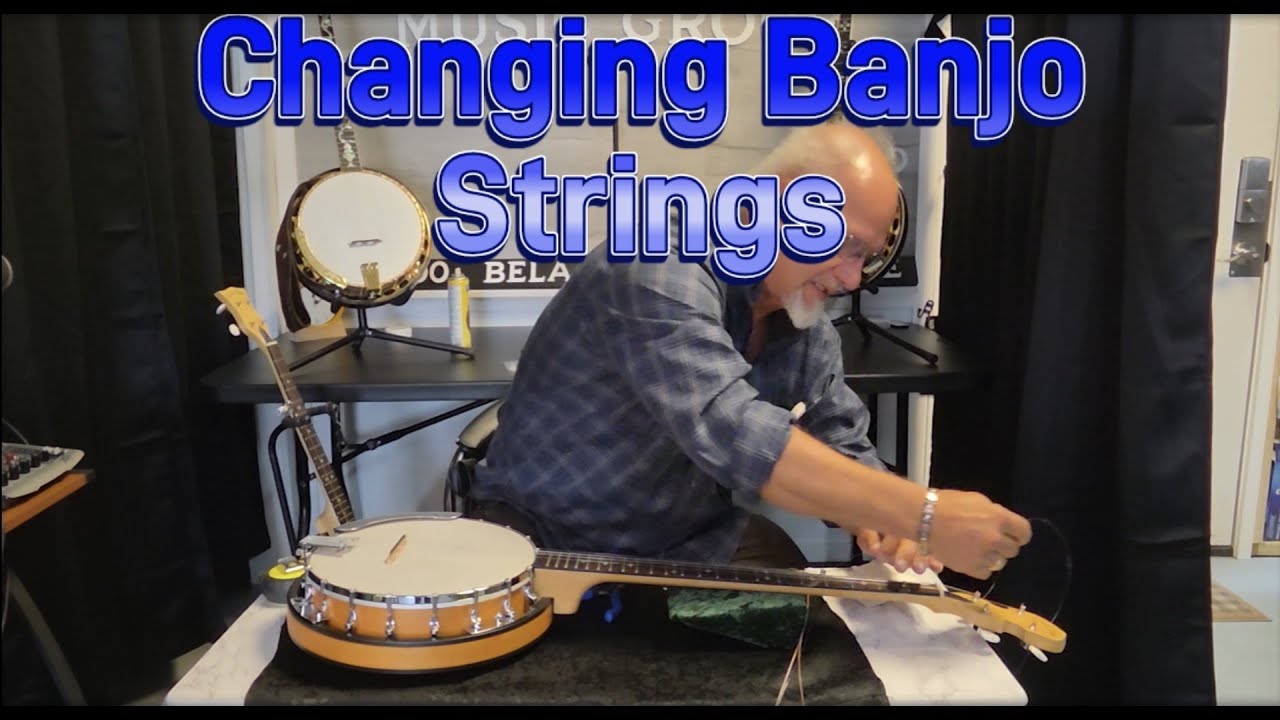 Stringing A Banjo - YouTube