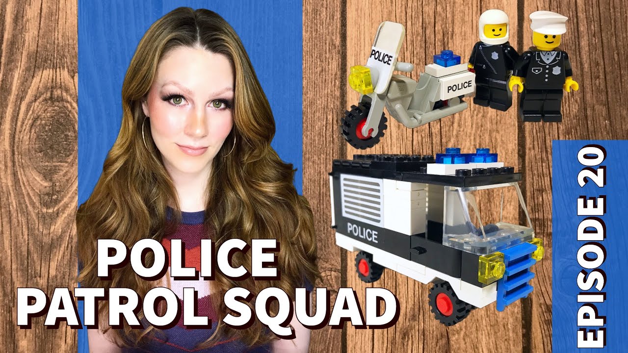 LEGO® Classic Town Set 6684 Police Patrol Squad (1984) Build and Review ...