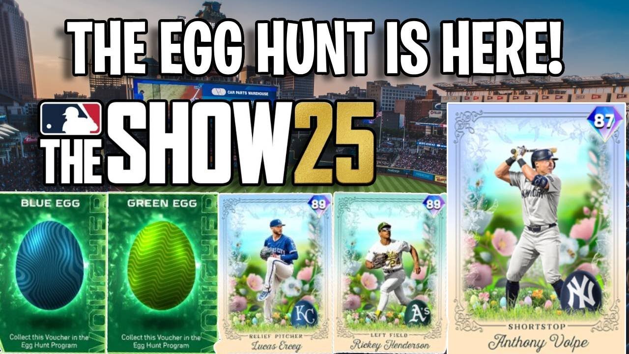 Time To Find All The Eggs In The Egg Hunt In MLB The Show 25! - YouTube