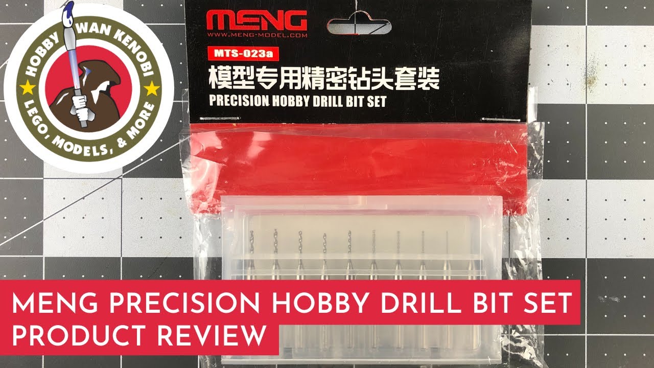 MENG Precision Hobby Drill Bit Set - Product Review - YouTube