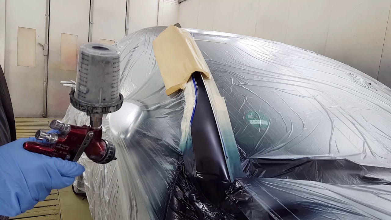Car Painting: Nice Blend Job - YouTube