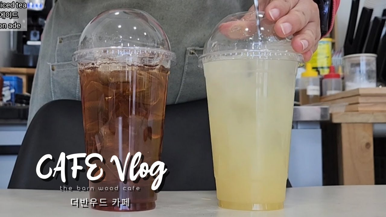 cafe vlog[sub] 🏖올여름 인기음료 모음집♥️ 톡톡튀는 탄산🎉 가득한 카페 브이로그 | ASMR | 개인카페 | 작은 ...
