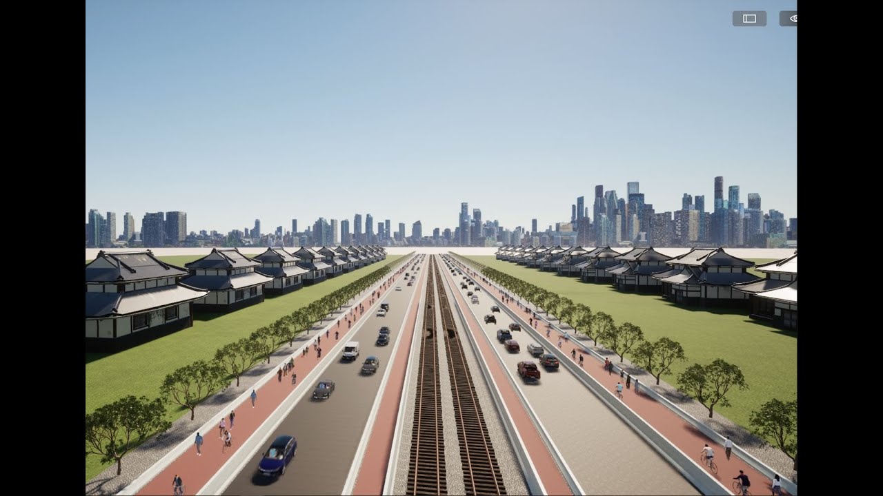 3D Modelling of Light Rail Transit & Vehicles path using Civil 3D and ...