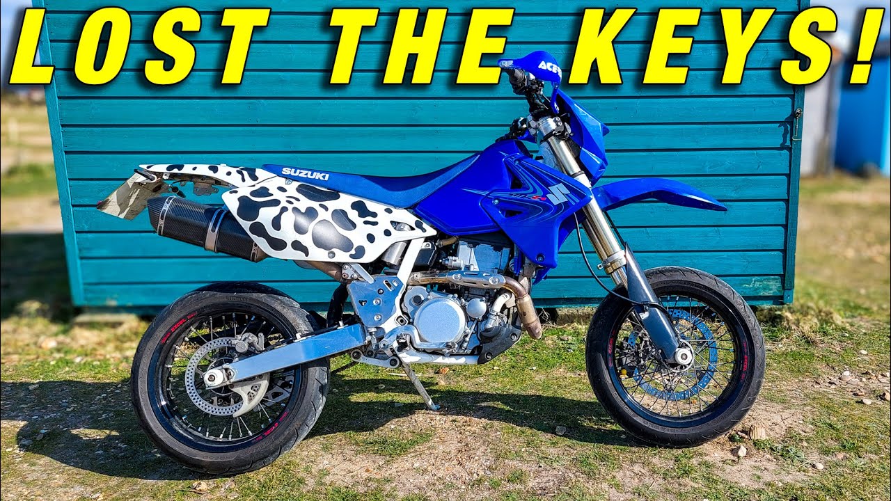 Lost motorcycle key turns up in very odd place! - YouTube