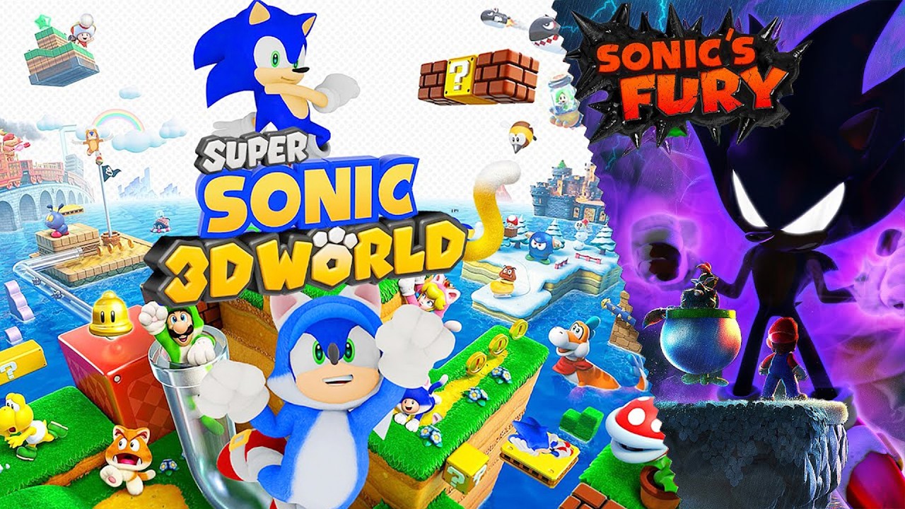 Super Sonic 3D World + Sonic's Fury - Full Game Walkthrough (HD) - YouTube