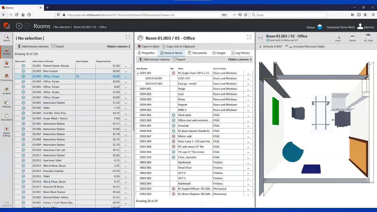 La gestione delle informazioni del modello BIM con dRofus e StreamBIM - YouTube