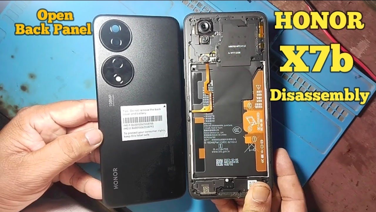 Honor X7b Disassembly & Honor X7b Back Panel Open & Honor X7b Lcd ...