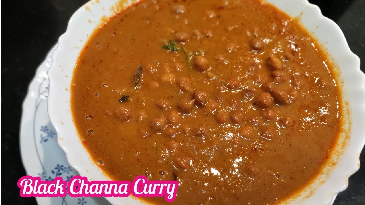Black Channa Curry | Channa Gravy | Black Channa Kulambu recipe in ...