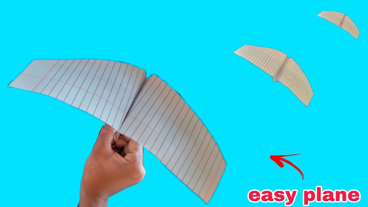 best flying plane - how to make a notebook paper Plane - bird plane ...
