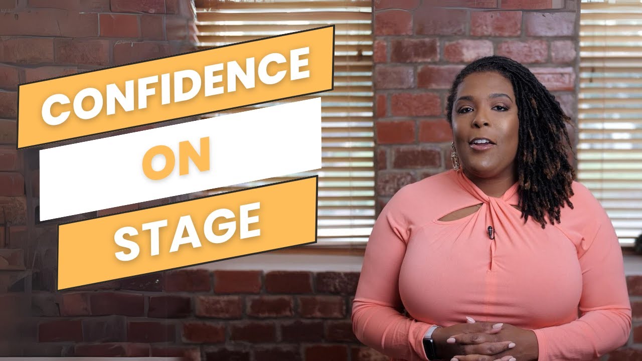 Build Your Confidence On Stage - YouTube