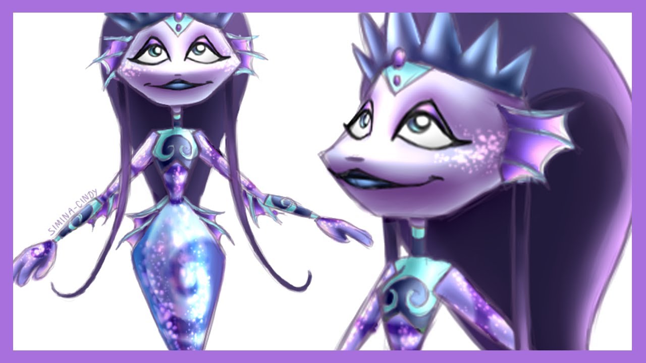 Speedpainting - Rayman Mermaid - YouTube