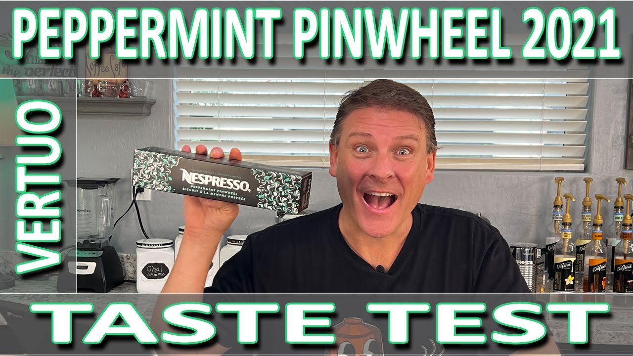 Nespresso Peppermint Pinwheel Vertuo 2021 - Taste Test - YouTube