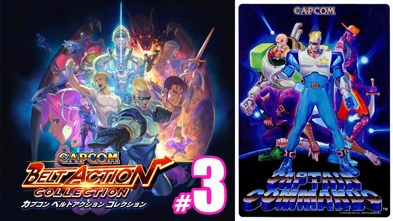 (PS5) Capcom Beat 'Em Up Bundle Part 3 - Captain Commando (1991) (4K ...