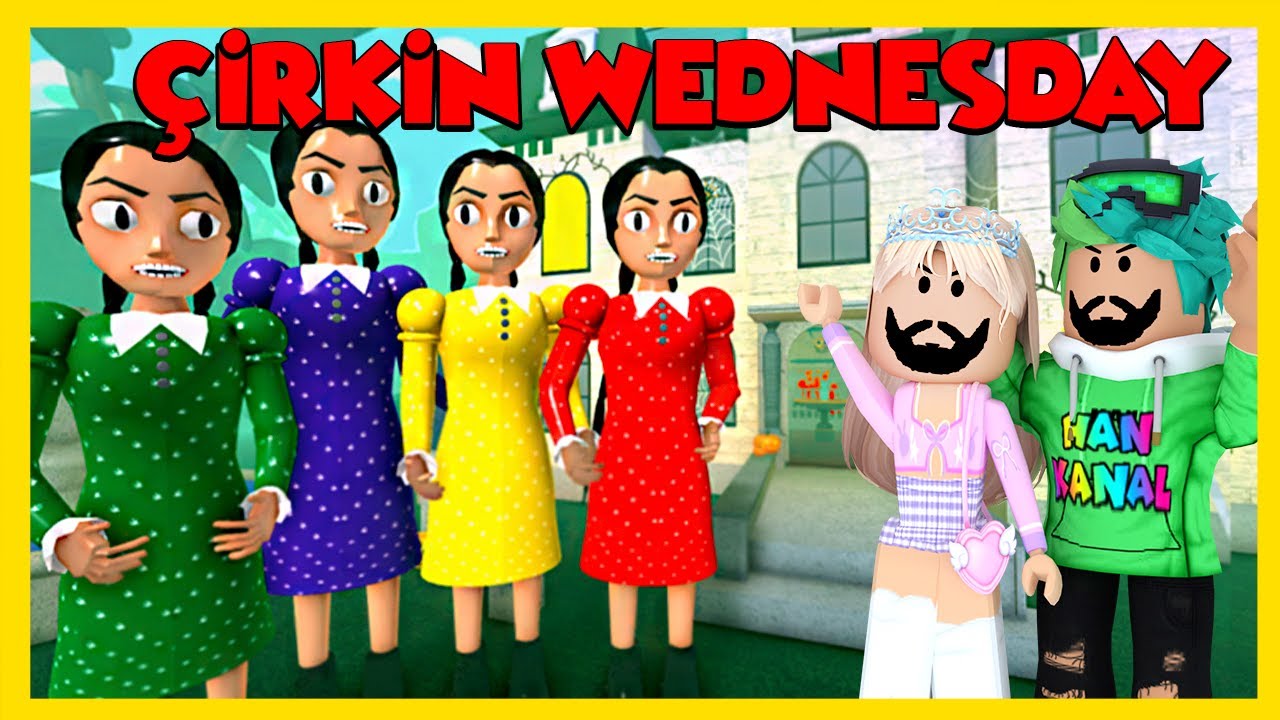 KOMİK WEDNESDAY YEMEĞİNİ ÇALDIK 😂 ROBLOX HUNGRY WEDNESDAY - YouTube