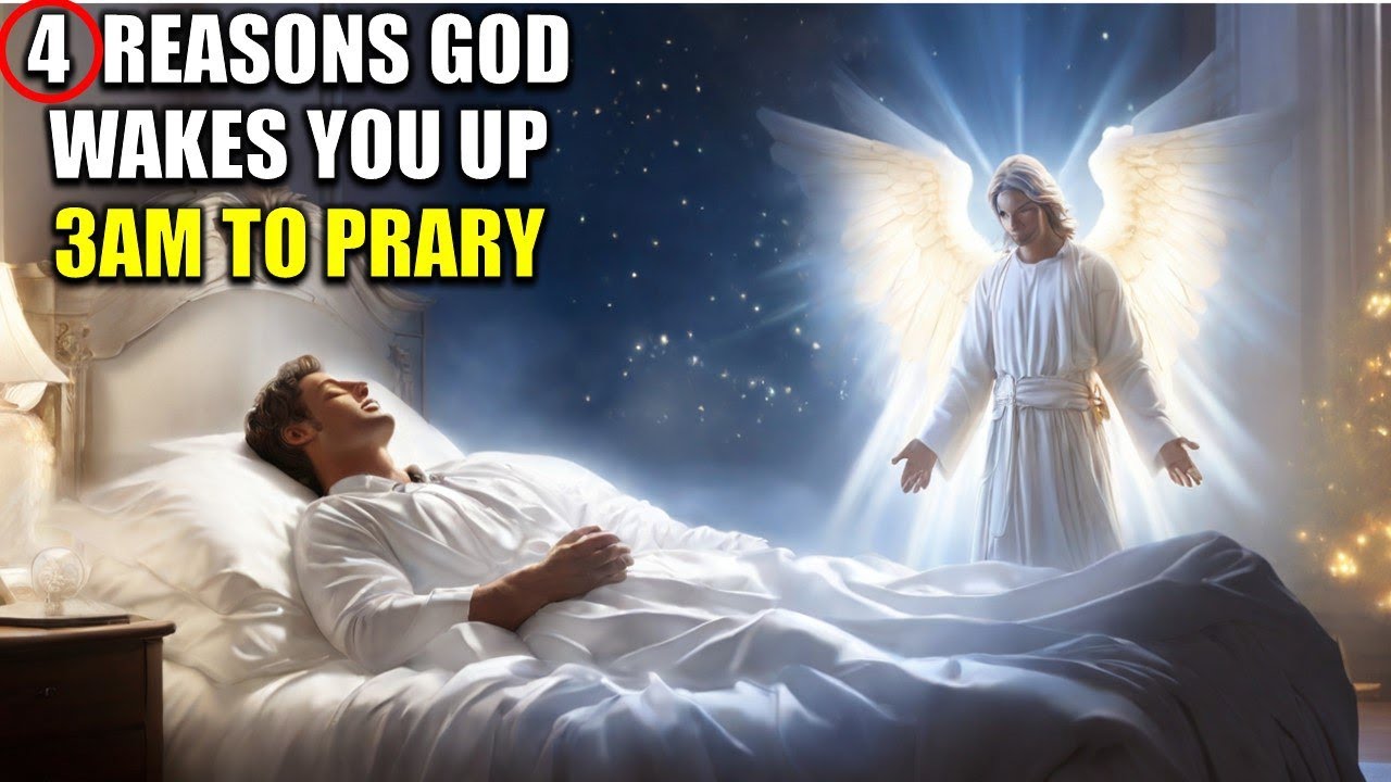 4 REASONS WHY GOD WAKES YOU UP AT 3 AM TO PRAY - YouTube